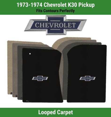 Lloyd Classic Loop Front Mats for '73-74 Chevy K30 Pickup w/Centennial ...