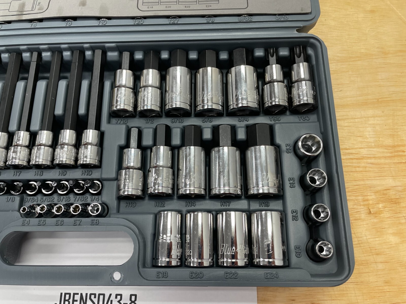 Blue-Point Tools 87pc Mix Drive Torx & Hex Master Bit Socket Set | 19mm ...