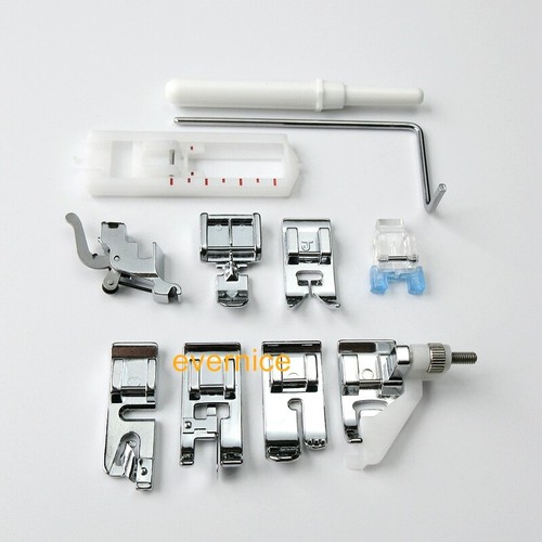 11 Pcs Snap-On Presser Foot Set For Viking Designer Ruby, Ruby Royale ...