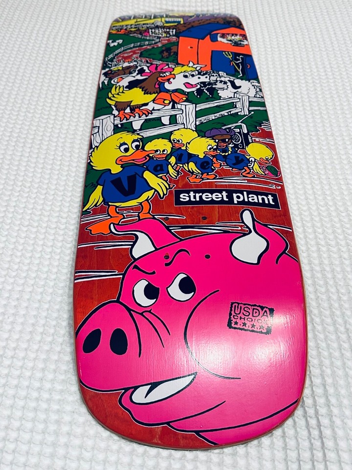 Mike Vallely Barnyard Street Plant Skateboard Deck - Signed | eBay