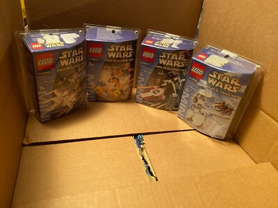Lego Star Wars Mini Building Sets Lot 4484, 4485, 4486, 4487 Must See ...