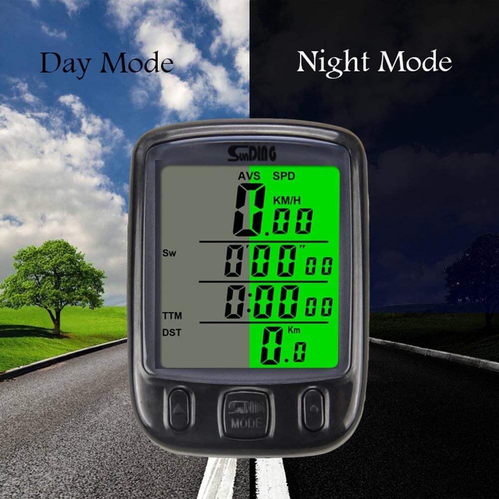 Versatile Wired Speedometer for Cycling Enthusiasts with Comprehensive ...