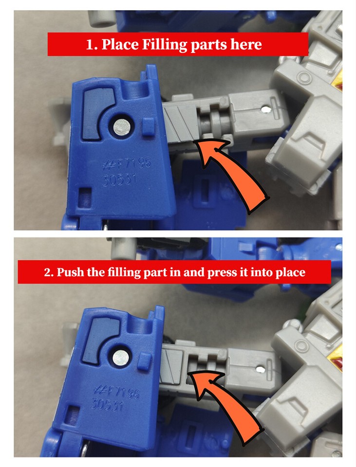 Leg Filler Weapon Gun Upgrade Kit For Legacy Evolution Beachcomber ...
