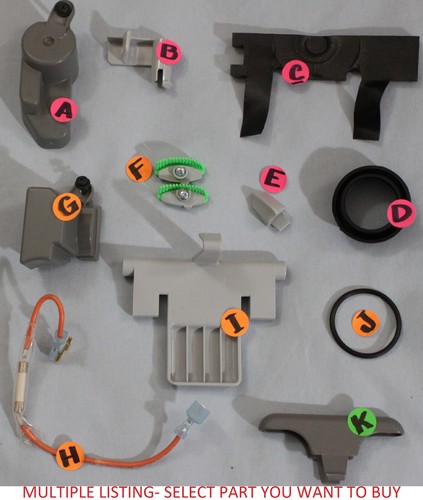 Hoover F7411900 MAX EXTRACT DUAL V CARPET CLEANER " REPLACEMENT PARTS ...