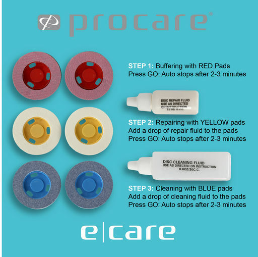 NEW CD Cleaning Polish Repair Machine CD-R CD-RW DVD CDROM Cleaner Fix ...