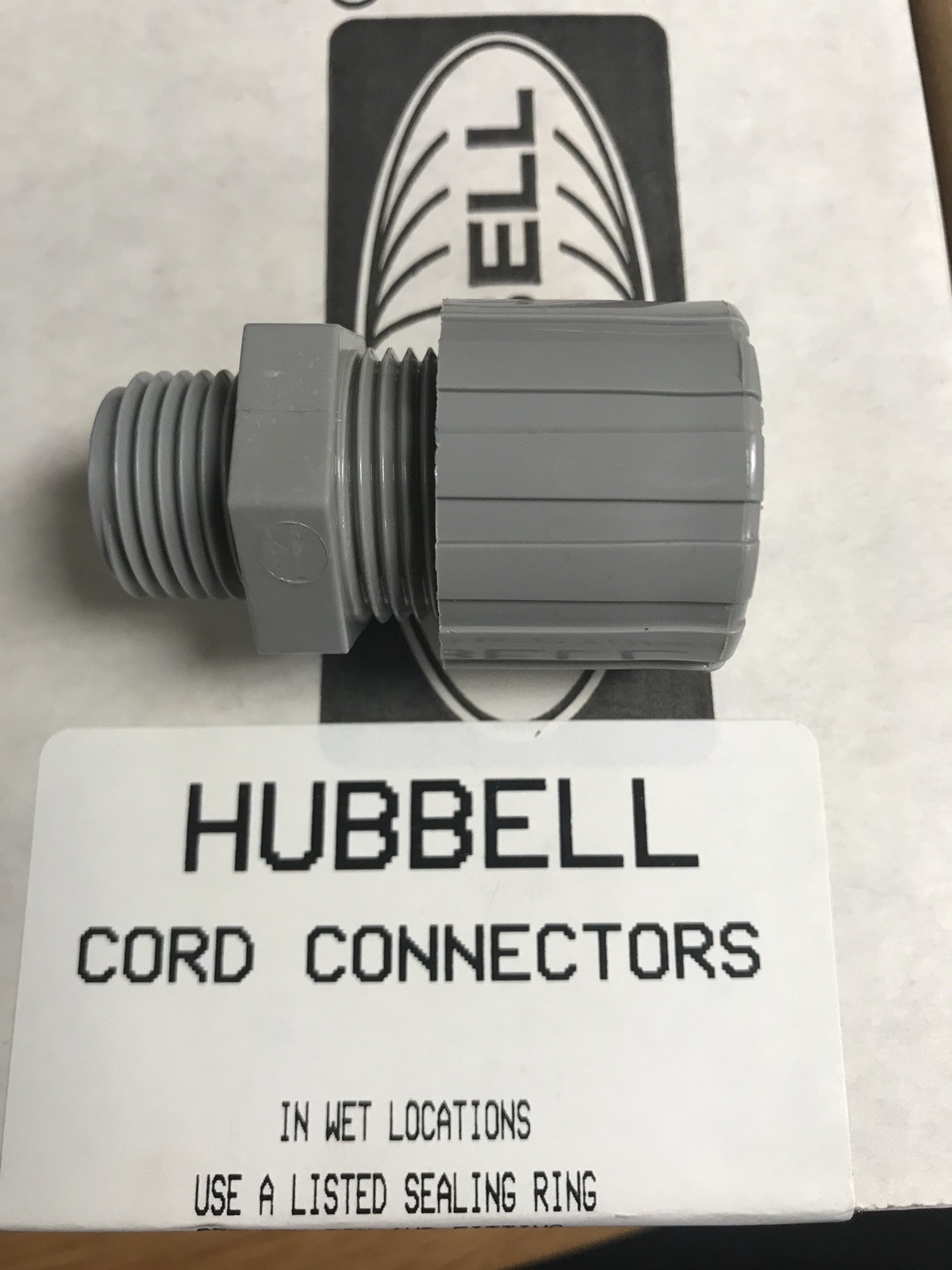 Lot Of 25 Pcs Hubbell 1/2 NPT Cord Grip Nylon SHC1022CR Range 250-375 ...