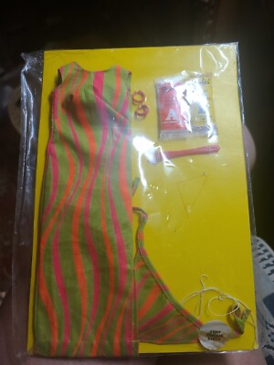 RARE Barbie Francie VINTAGE 1967 Color Magic Fashion #1775 Stripes Away ...