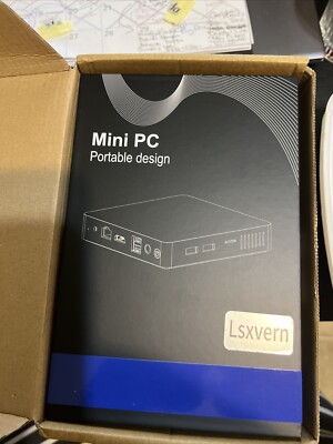 LSXVERN Mini PC Windows 10 Intel Celeron N3350 Model B20A | eBay