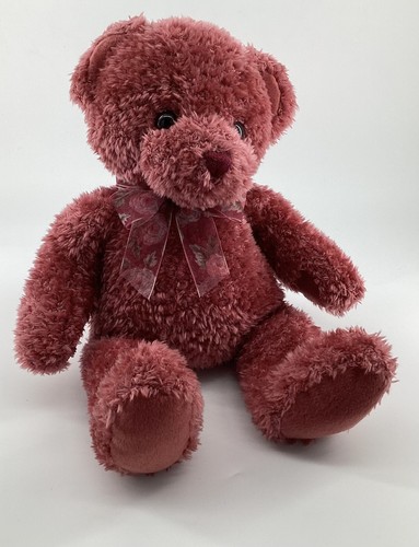 Vtg Gund Posie Pink Teddy Bear Plush Stuffed Animal Bow Ombré 14” | eBay