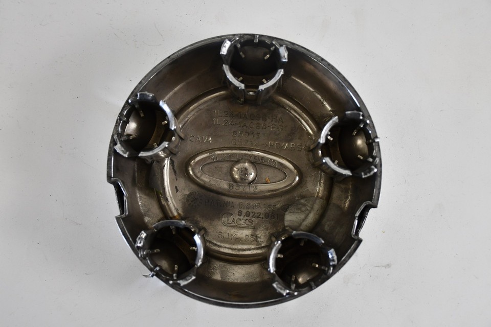 Ford Chrome plated/Blue and Chrome logo Center Cap Hub Cap 1L24-1A096 ...