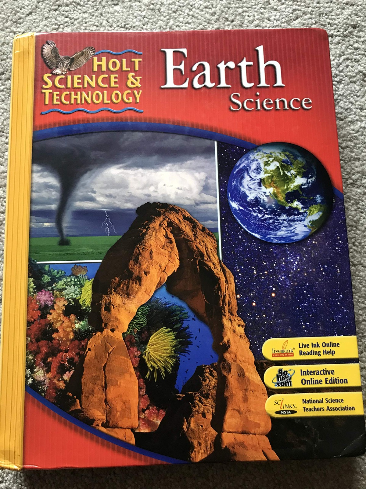 Earth Science (Holt Science And Technology) - hardcover Hrw | eBay