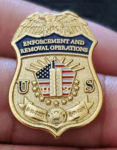 NEW ICE DHS ERO Enforcement & Removal Operations 9/11 Commemorative ...