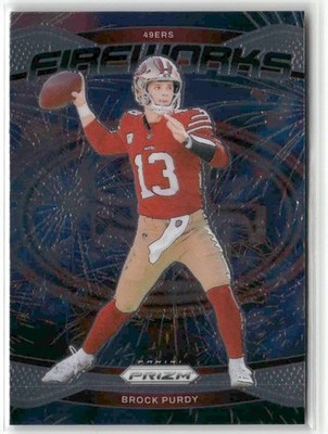 Brock Purdy 2024 Panini Prizm Fireworks San Francisco 49ers #2 | eBay