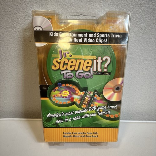 Jr. Scene It? To Go! Kids DVD Game, Portable Case, Magnetic Movers ...