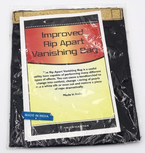 Improved Rip Apart Vanishing Bag by Trickmaster Magic Trick | eBay
