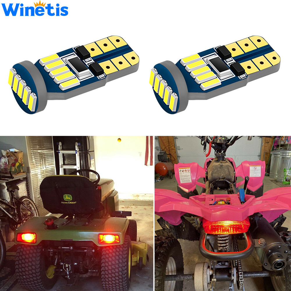 LED Tail Light Bulbs For Honda TRX 250 350 400 450 500 Rancher Recon ...