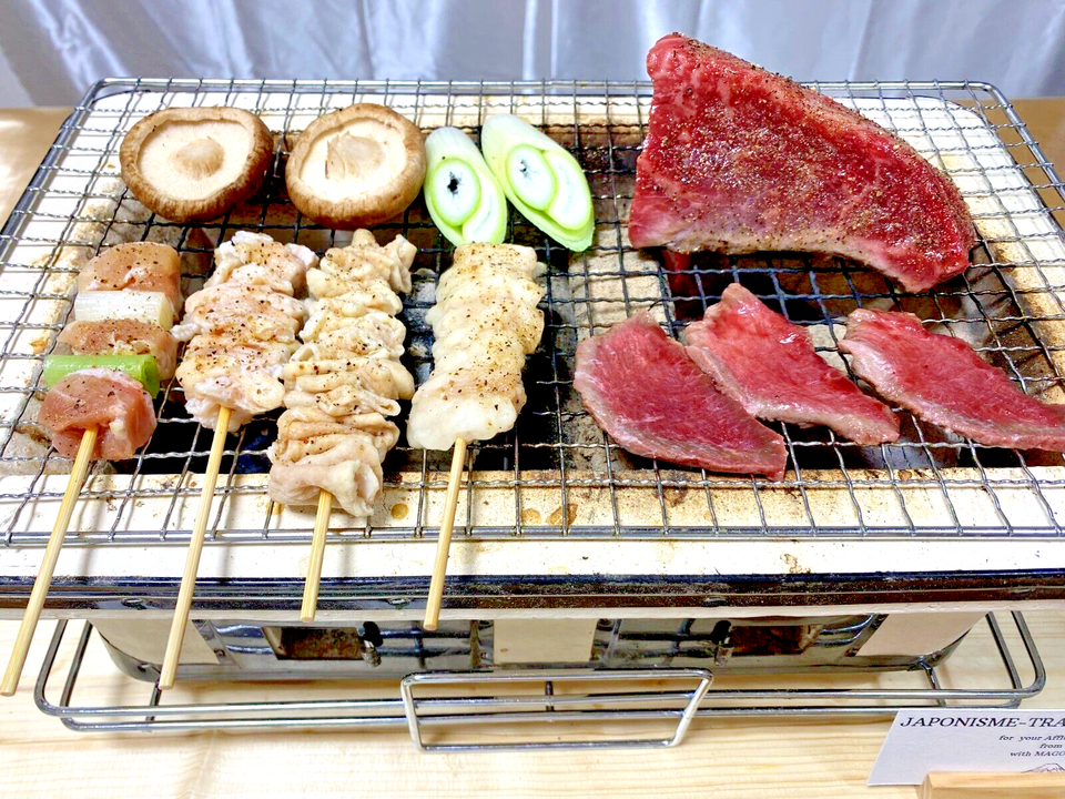 Shichirin Japanese Grill BBQ Hibachi style Yakitori Charcoal Grill ...