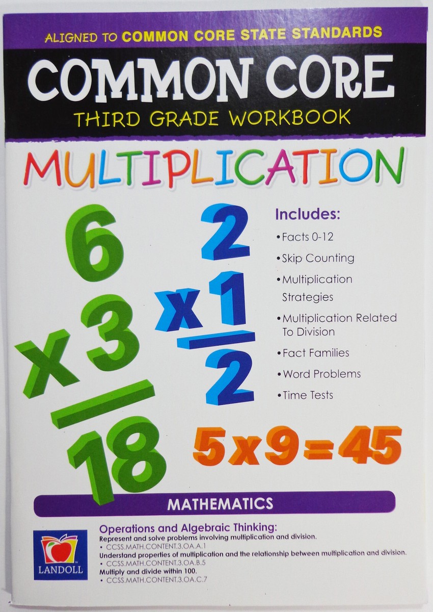 Common Core Math Workbooks 3rd Grade 3rd Grade Common Core Math