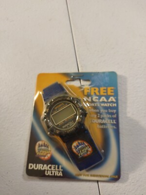 Duracell Ultra NCAA Sports Watch 2000 Final Four new old stock unopened ...
