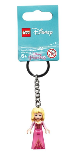 LEGO DISNEY AURORA SLEEPING BEAUTY MINIFIGURE KEYRING 853955 KEYCHAIN ...