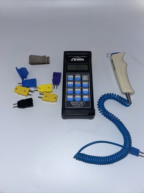 OMEGA CL23A Calibrator Thermometer K J T Thermocouple for sale online ...