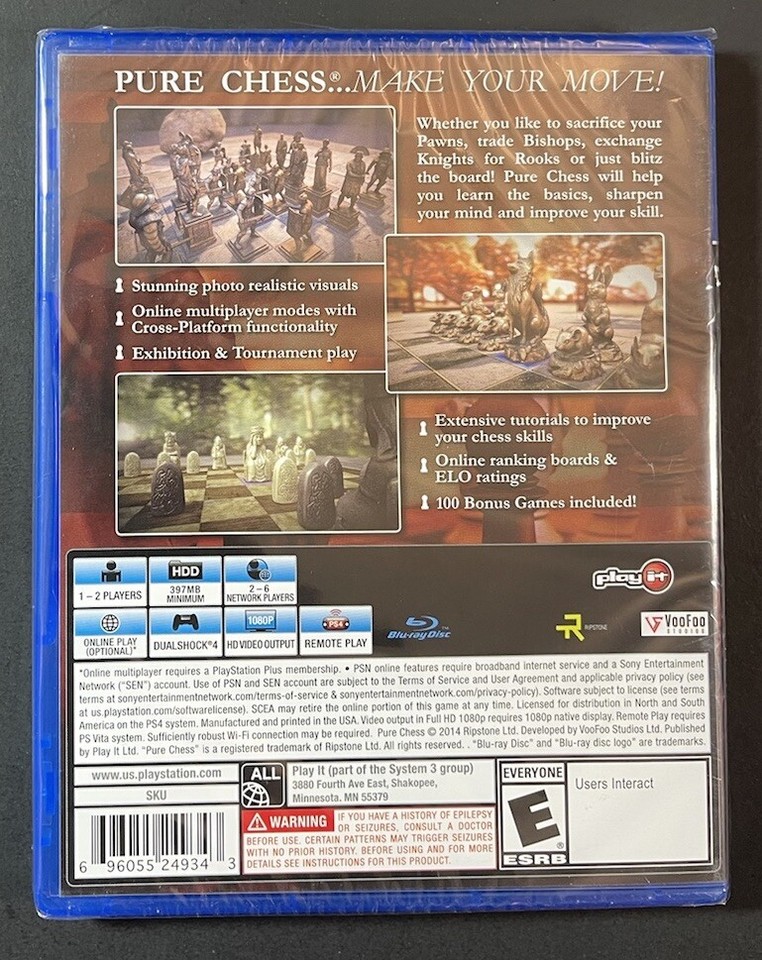 Pure Chess (PS4) NEW | eBay