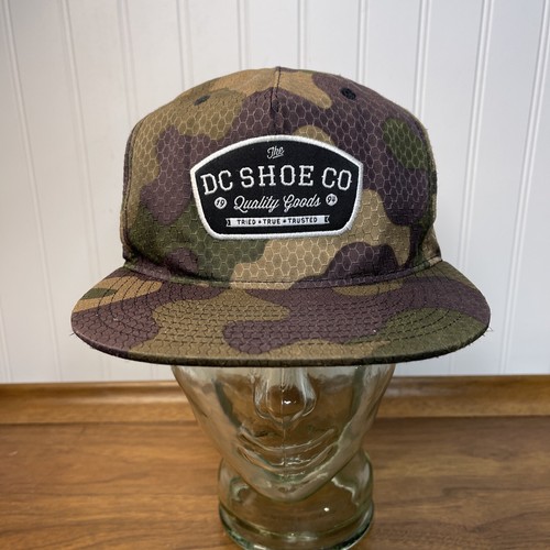 DC Shoes Camo Snapback Hat - Flat Brim | eBay