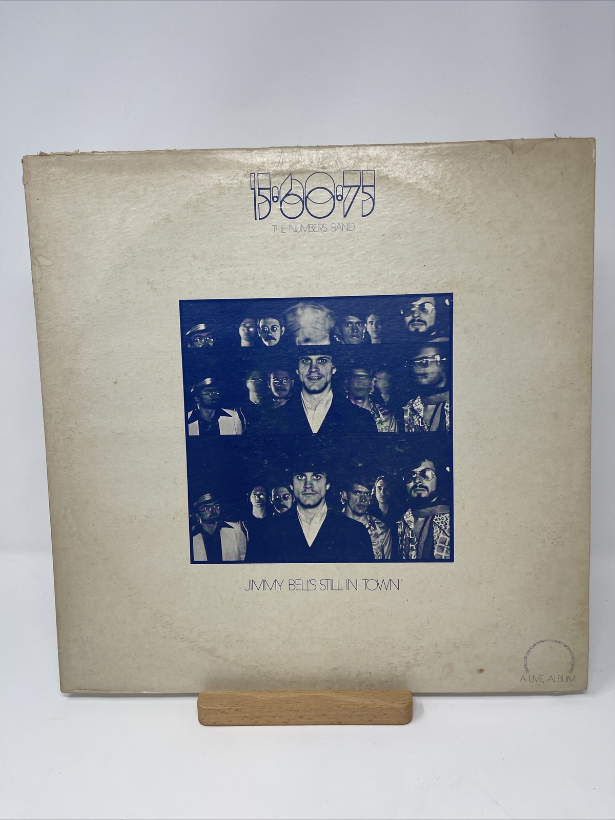15-60-75 THE NUMBERS BAND-JIMMY BELL'S STILL IN TOWN LP RARE ORIGINAL ...