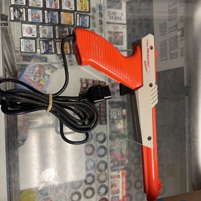 OEM Official Nintendo NES Zapper Gun Controller NES-005 Orange | eBay