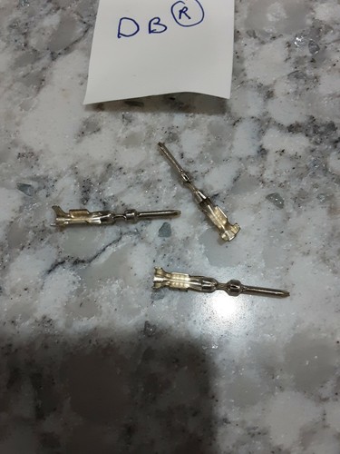 25 Wedgelock Pin Type Terminals OEM 20-18 Gauge .060" Compatible with ...