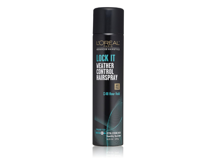 L'Oréal Paris Advanced Hairstyle LOCK IT Weather Control Hairspray, 8. ...