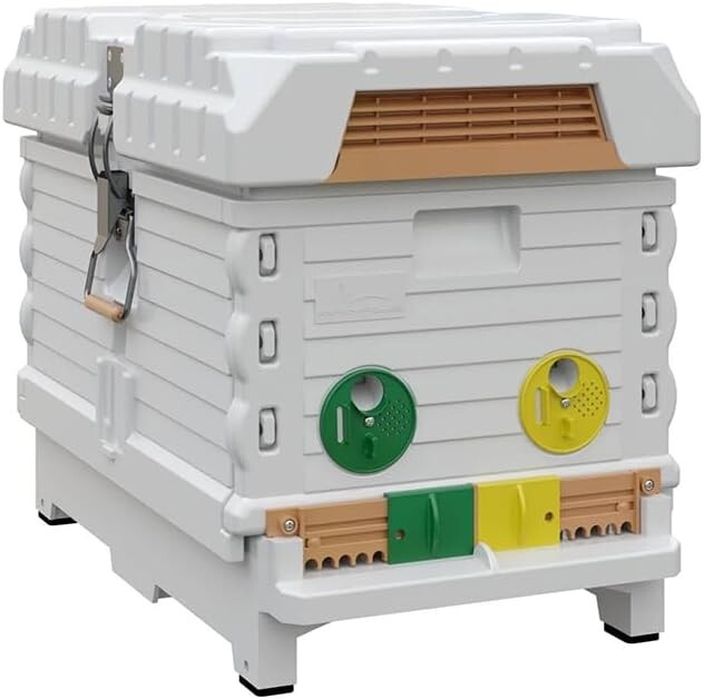 Insulated Langstroth Nucleus Bee Hive Set - Assembled with Plastic Core ...