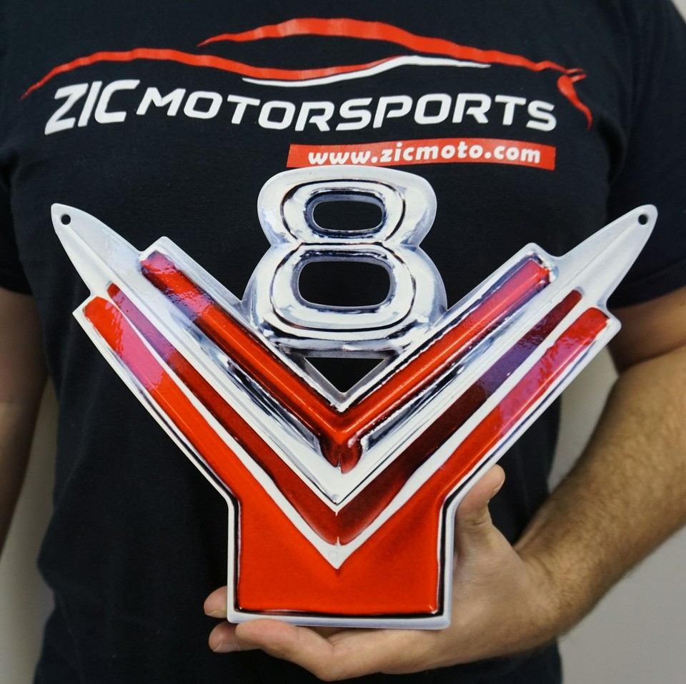 Ford Y Block V8 Emblem Badge Large Heavy Duty Steel Metal Sign | eBay