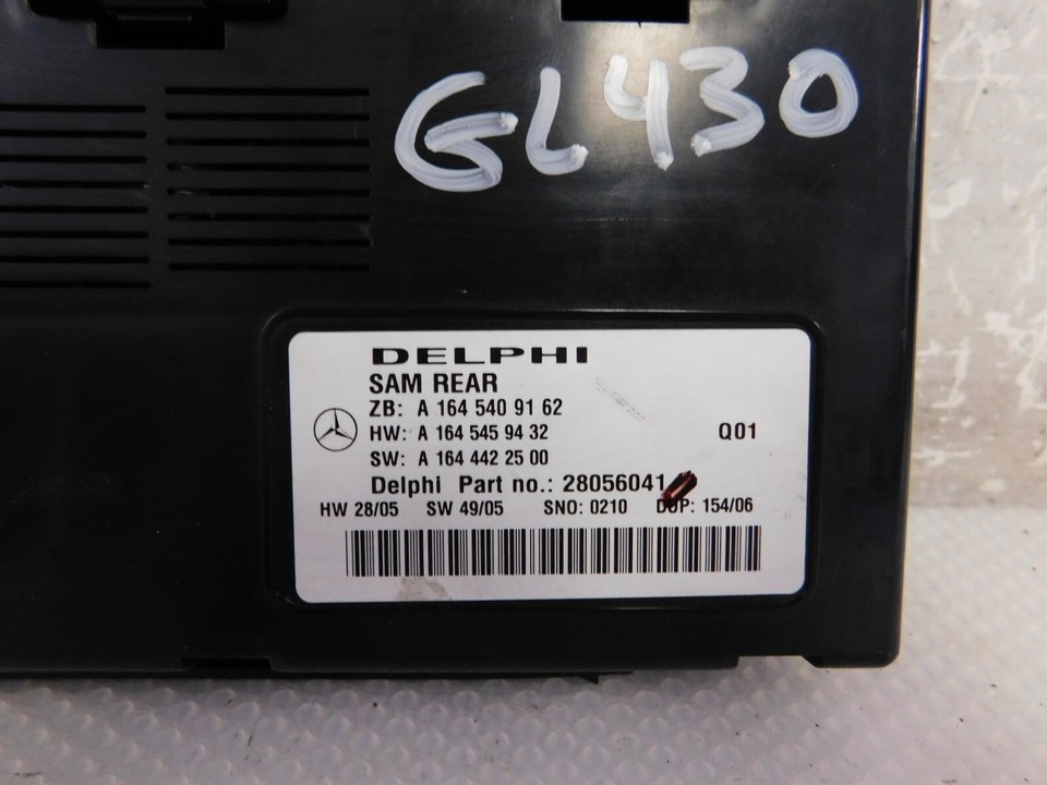 06-13 Mercedes X164 GL450 Rear SAM Module Control Unit Signal ...