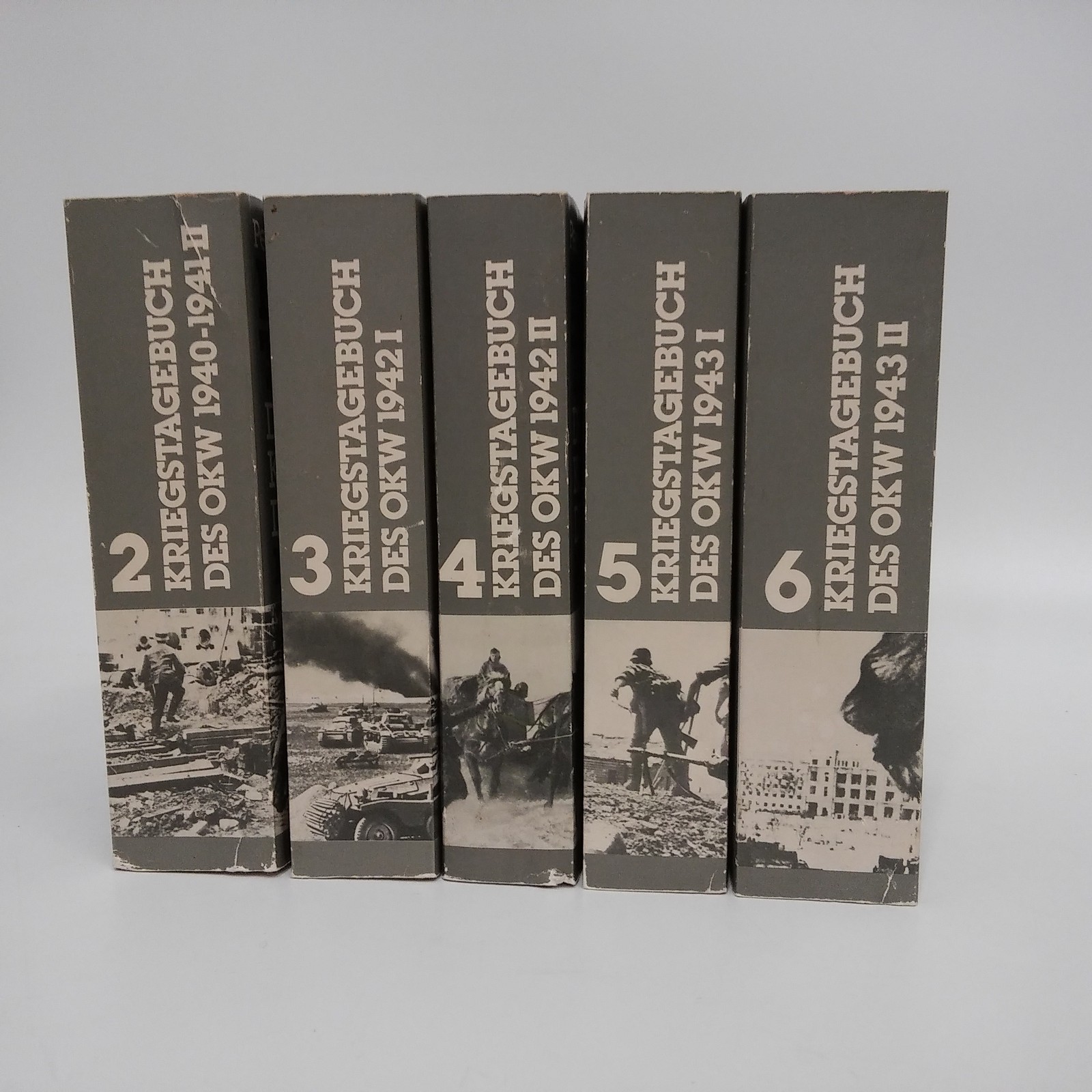 KriegstagebuchDes OKW, 1940-1945, Vols. 2-6-1982-WWII-German-Commander ...
