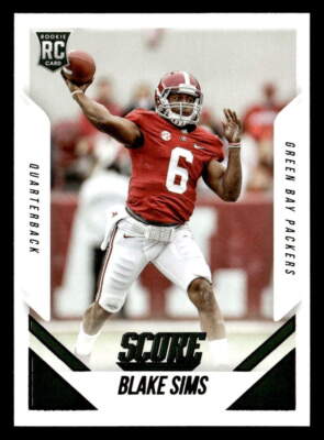 Blake Sims 2015 Score Rookie Card #372 Alabama | eBay