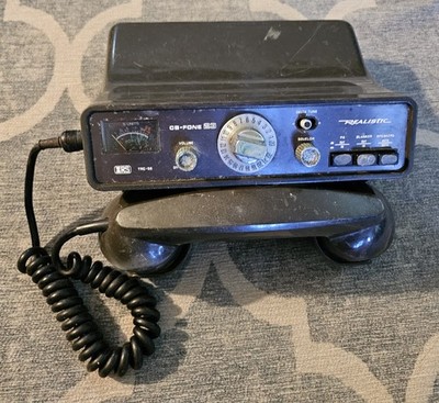 Vintage Realistic CB-Fone 23 CB Transmitter TRC-56 | eBay