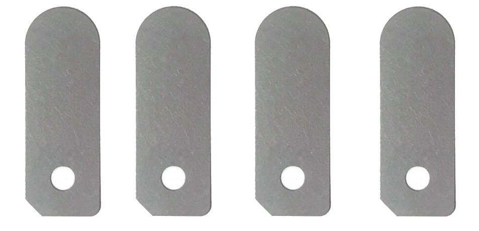 621485-B Thomas Compressor Steel Reed Valve Set of 4 Flapper Valves ...