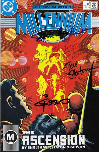 JERRY SIEGEL & JOE SHUSTER, KIRK ALYN, JOE STATON, IAN GIBSON signed ...