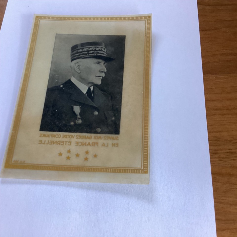 WW2 PETAIN Portrait | eBay