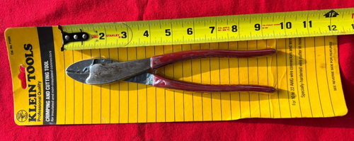 *KLEIN TOOLS P1005 new in package wire crimping & cutting red grips | eBay