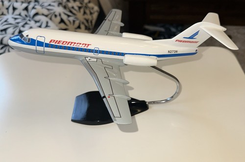 Verkuyl 1/100 Piedmont Fokker F-28-1000 aluminum metal desk model | eBay