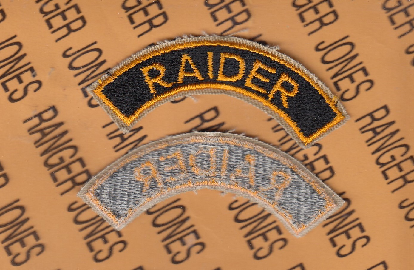 US Army RAIDER ROTC JROTC Team ~3" tab arc patch c/e C | eBay