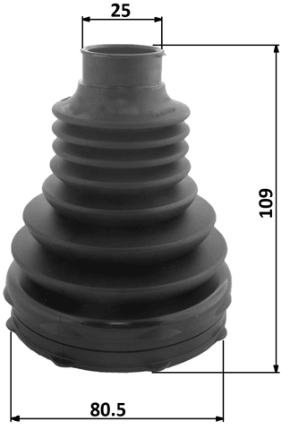 Boot Inner Cv Joint Kit 80.5X109X25 Febest 1915P-F25T Oem 31607620599 ...