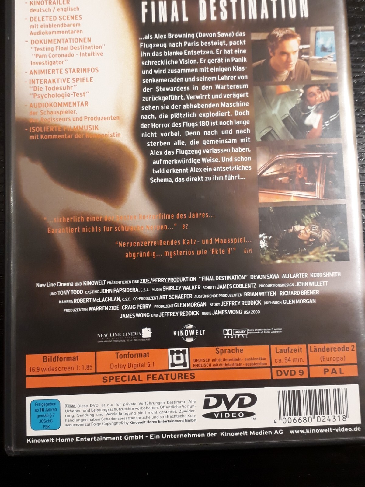 Final Destination (DVD, 2001) | eBay.de