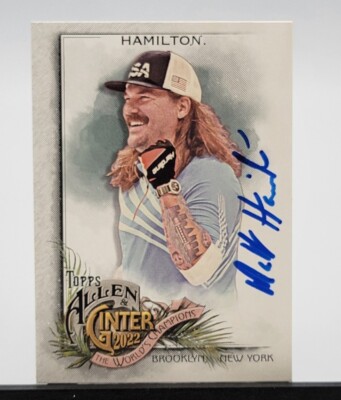 Matt Hamilton Signed Autographed Allen And Ginter Card #218 Proof | eBay