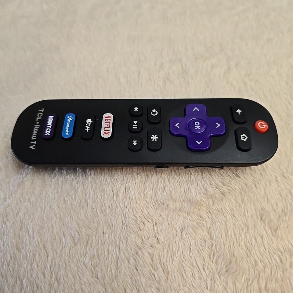 TCL Replacement Roku TV Remote Netflix/Disney+/Apple TV+/HBO Max ...
