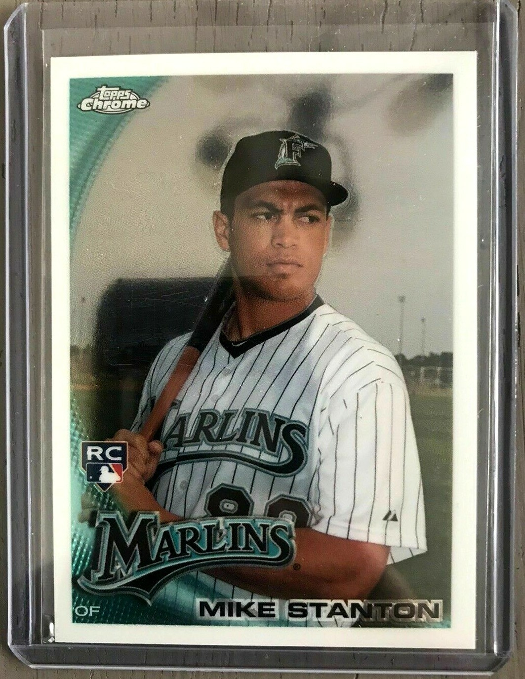 Mike Giancarlo Stanton RC 2010 Topps Chrome Rookie-Marlins RC/Yankees ...