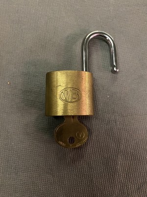 WB Wilson Bohannon small padlock | eBay