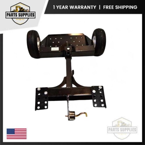 TS2006N Bradley Velky Sulky 2-Wheel Stand Ride-On for Commercial Mower ...